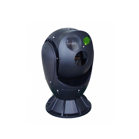 Ship Mounted Maritime Surveillance 2-Axis PTZ Auto Tracking Thermal ...