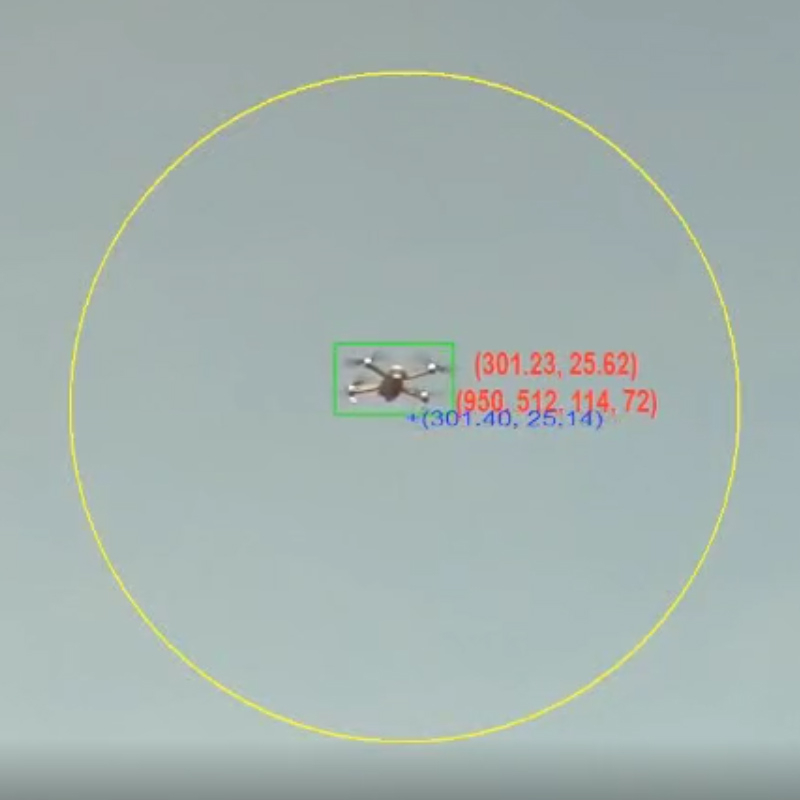 5km uav detector defense system LRF radar linkage cooled thermal camera ...